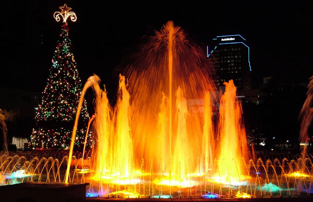 Elevate Fountain Design with 3D Projection Mapping