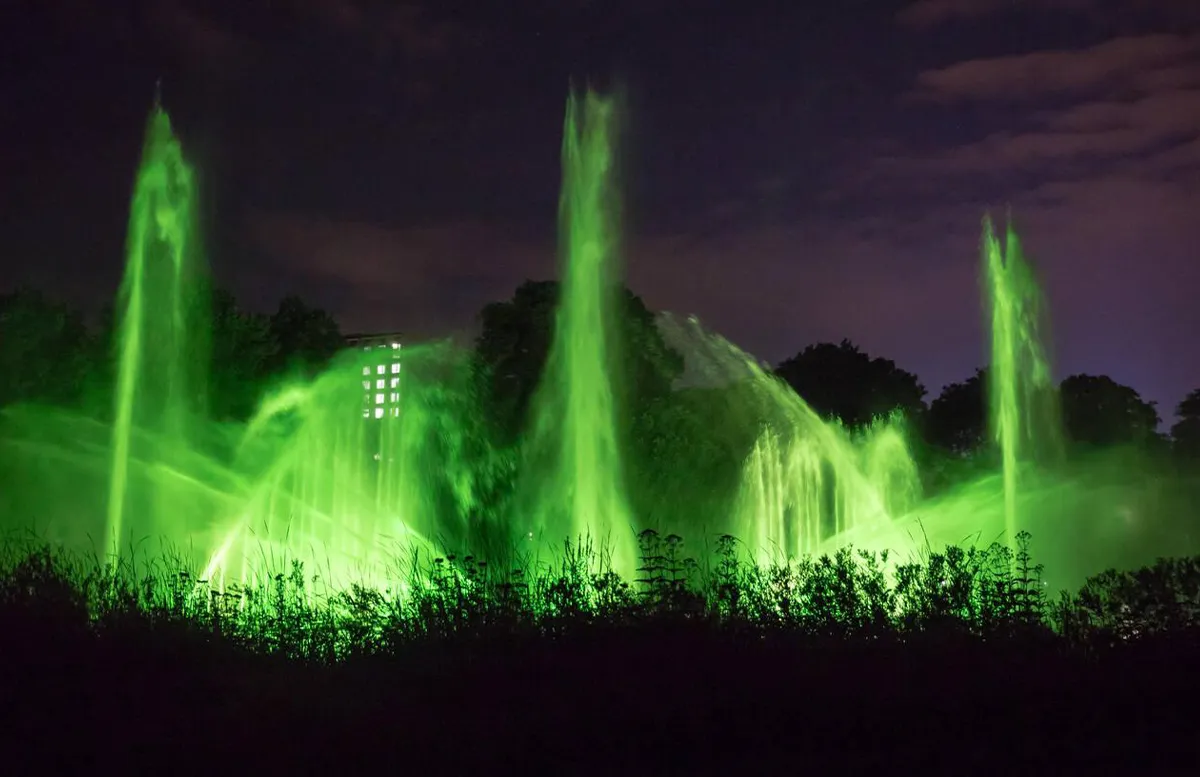 3D Projection Mapping for Fountains | Symphony Fountains
